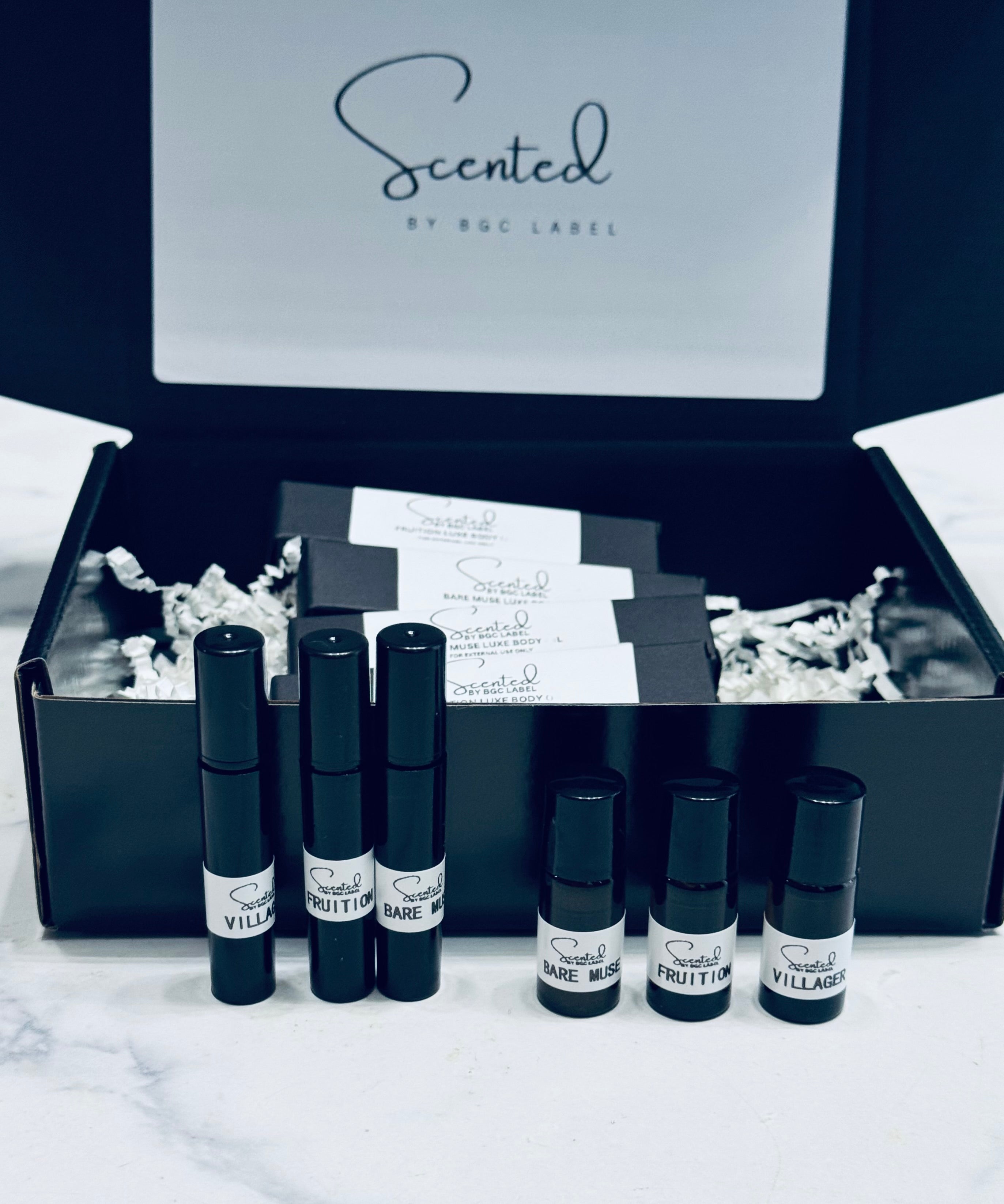 Scented Oil Sample Sets – BGC Label